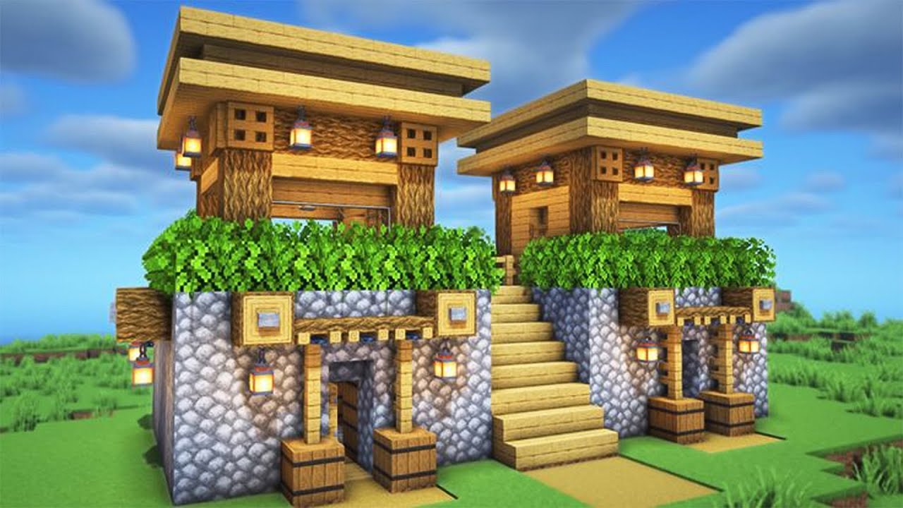 Minecraft Ultimate Survival House Tutorial 🏠 - YouTube