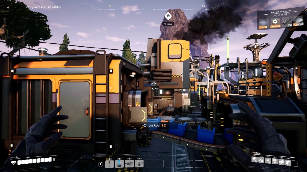 Keliling Planet Alien Di Game Satisfactory #2 - YouTube