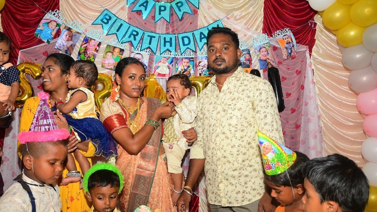 1st Birthday Celebration vlog // S.G.PRANITH // 02-08-2023 // Pink ...