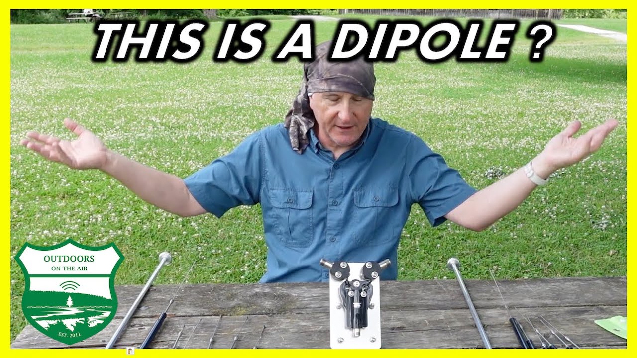 First Look - Diamond HFV5 40m-6m Antenna - YouTube