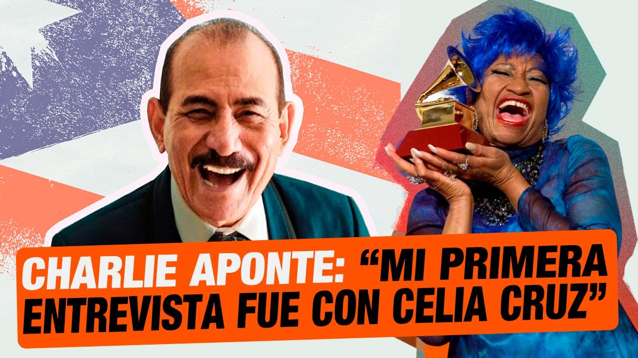 CHARLIE APONTE: "MI PRIMERA ENTREVISTA FUE CON CELIA CRUZ" |🎤 JUNIOR ...