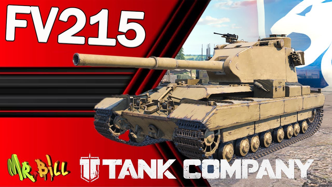 FV215 ПРЕМ ТЯЖ 8 УРОВНЯ // Tank Company // КРАТКИЙ ОБЗОР - YouTube