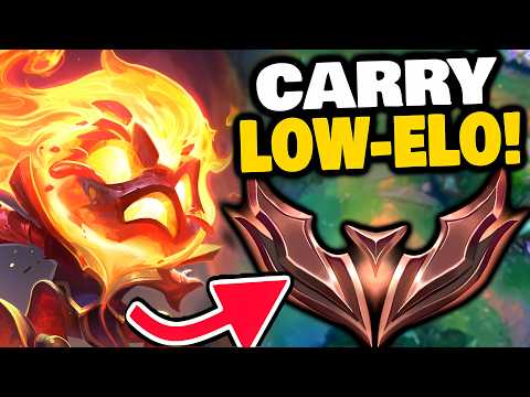 the EASIEST to play JUNGLER in LOW ELO is AMUMU!!