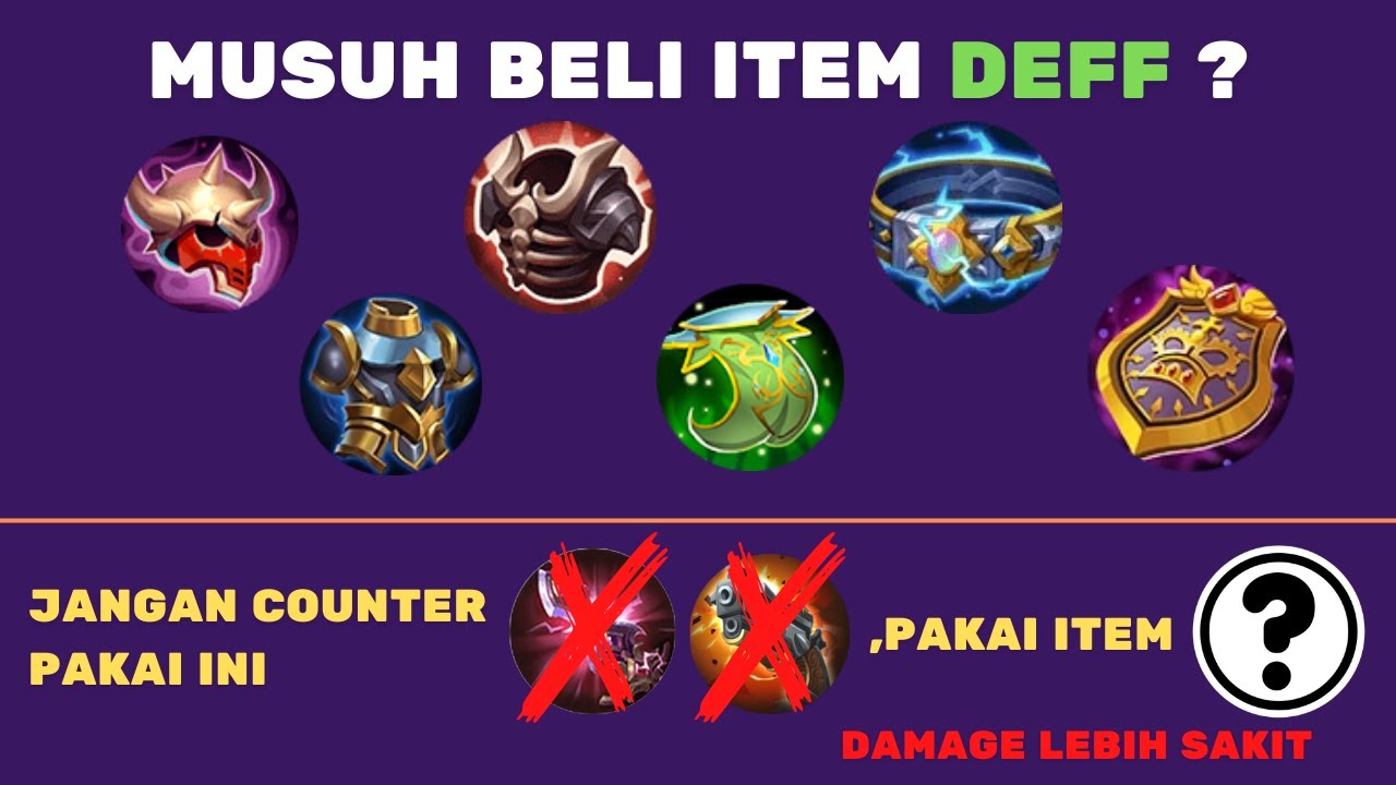 PAKAI ITEM PENETRATION INI UNTUK COUNTER ITEM DEFF TIM MUSUH, GA PERLU ...