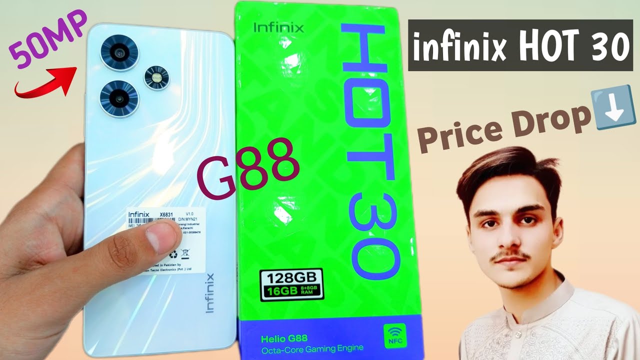 infinix hot 30 price in Pakistan| unboxing | G88 gaming phone | Review ...