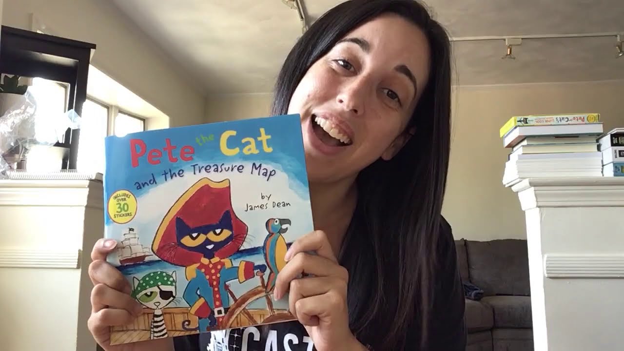 Pete the Cat and the Treasure Map - YouTube