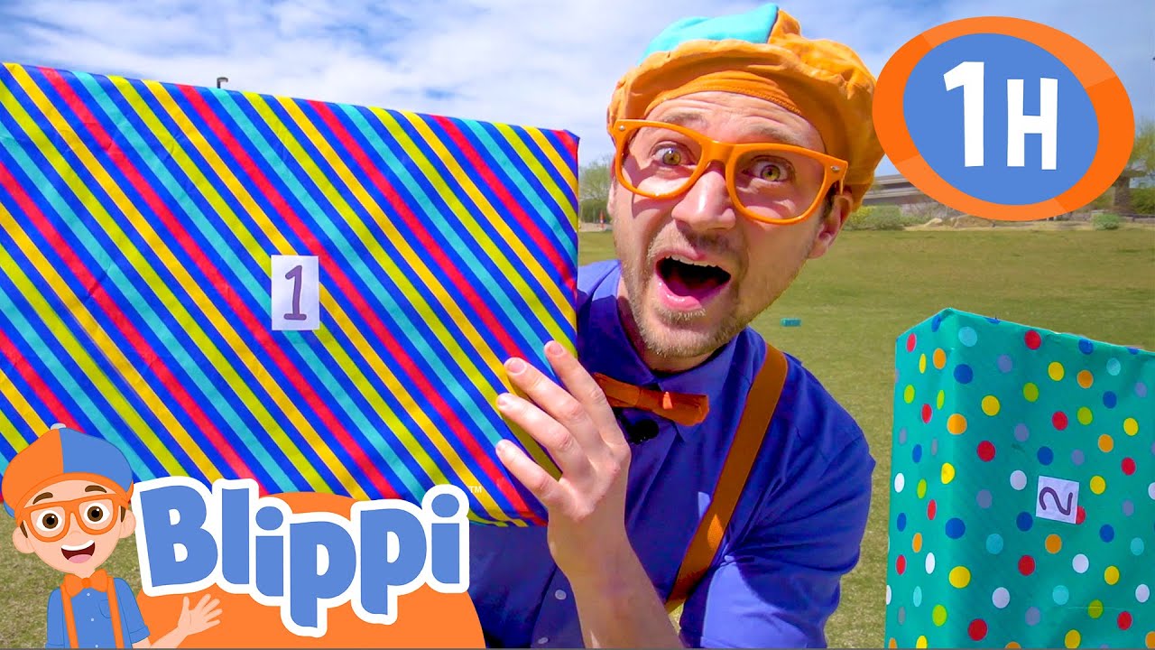 Learn to Count 1 to 10 with 123 Boxes! | 1 HOUR BEST OF BLIPPI ...