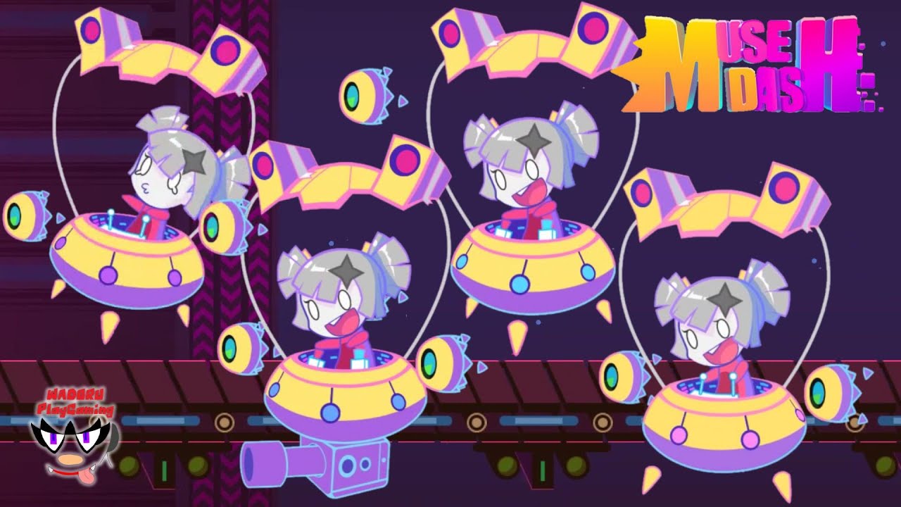 SpaceStation Boss Animations【Muse Dash】 - YouTube