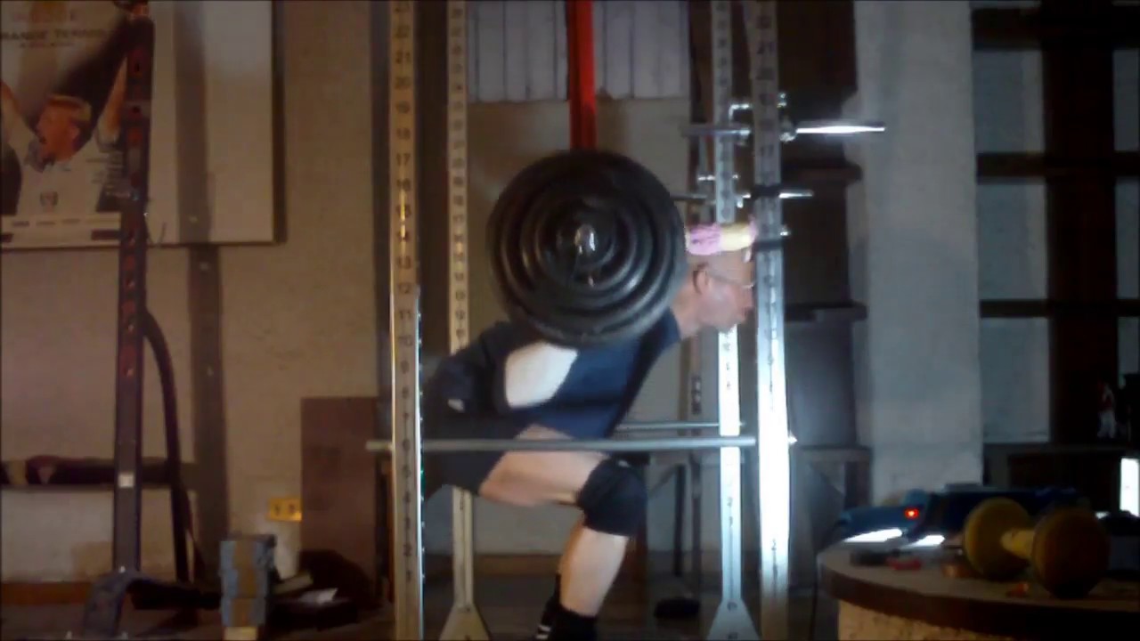 Squat deloading 6x4x135kg 6° - YouTube