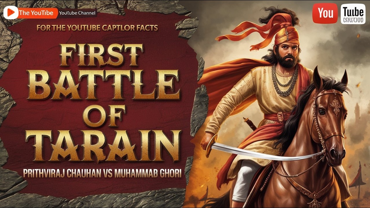 First Battle of Tarain: Prithviraj Chauhan vs Muhammad Ghori – The Clash of Empires - YouTube