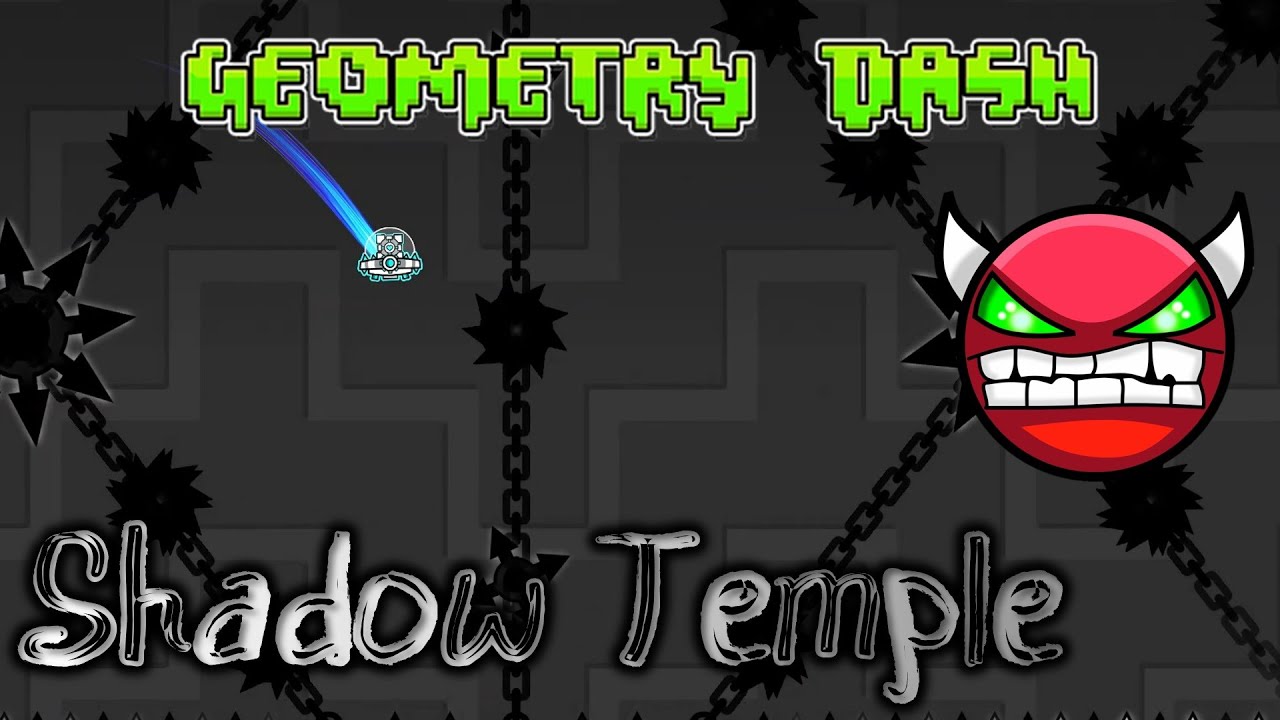[Geometry Dash] Shadow Temple (Hard Demon) - YouTube