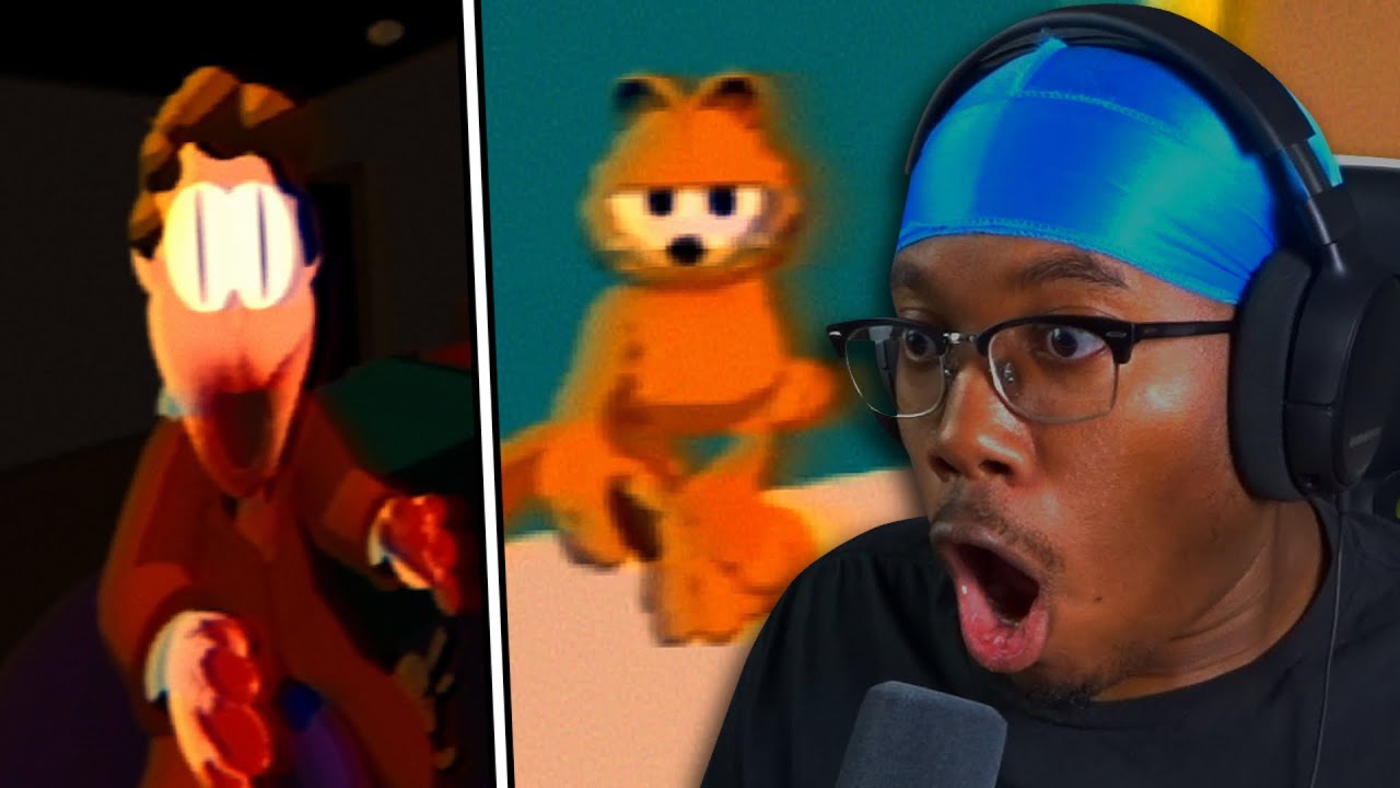 The Last Monday, A CREEPY Garfield Horror Game - YouTube