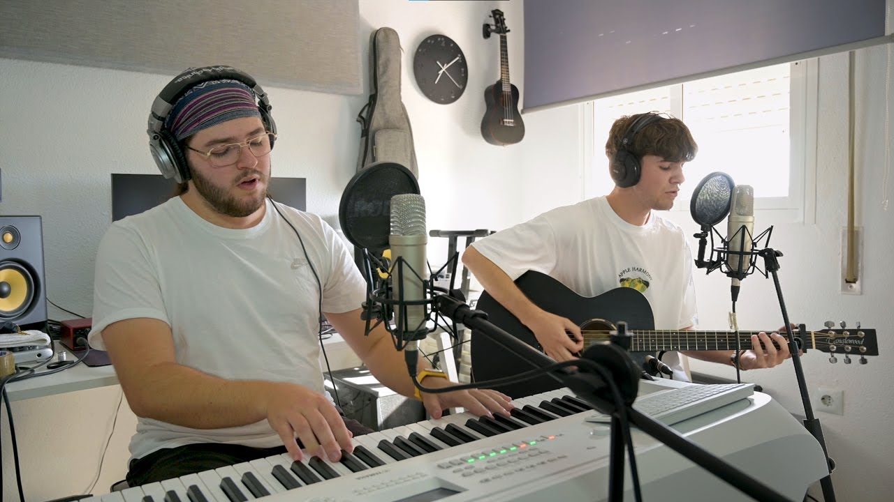 Demons, Imagine Dragons - Acoustic Cover - Adrián y Dani - YouTube