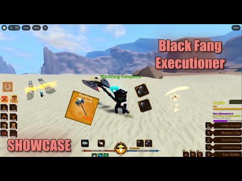 Roblox Ninjutsu: Master of Elements : BlackFang Executioner SHOWCASE ...