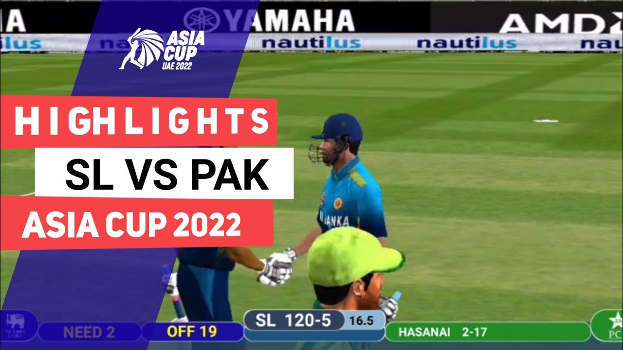 SRI LANKA VS PAKISTHAN Asia Cup 2022 Super 4 Highlights | Thineth's YTC ...
