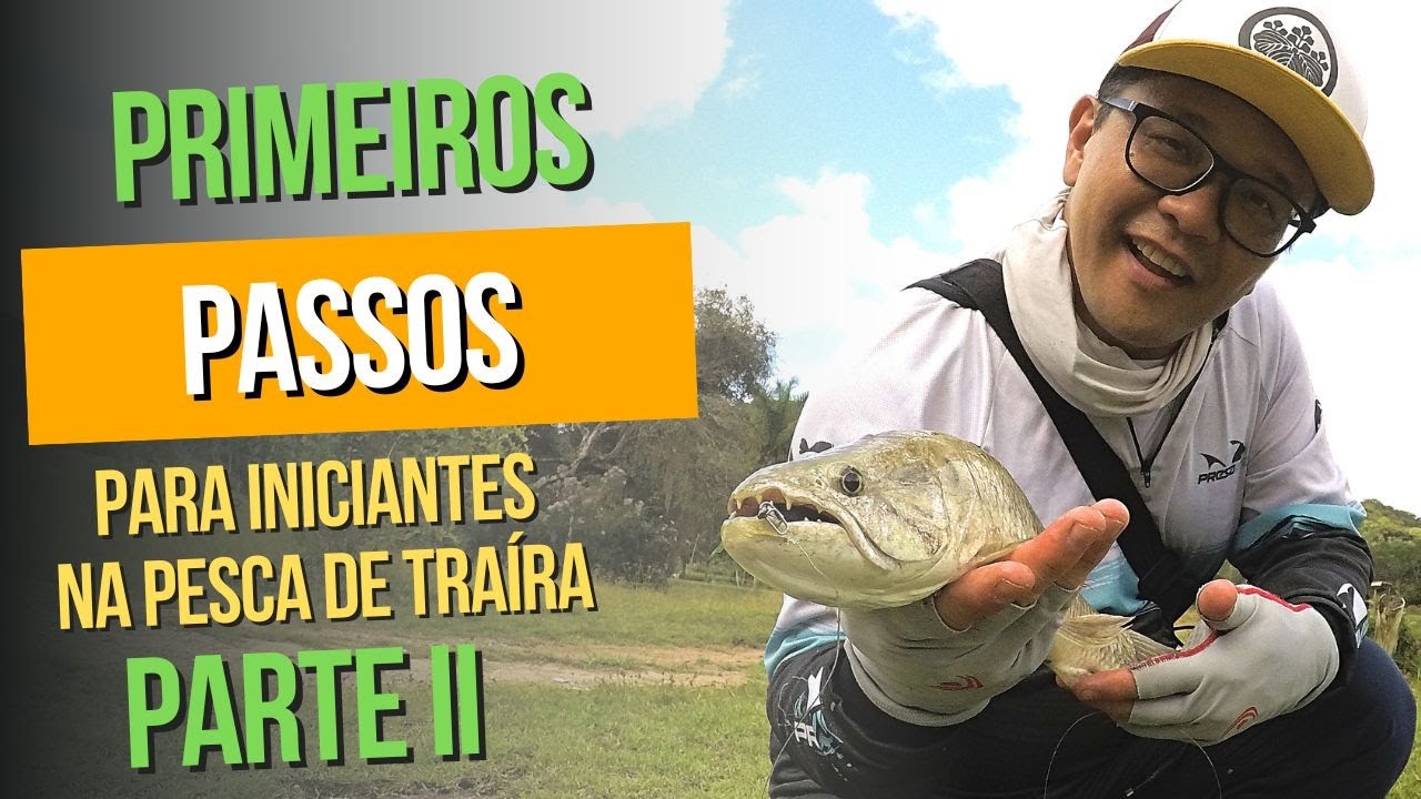 Como começar a pescar Traíra em pesqueiro? Vídeo para INICIANTES na ...