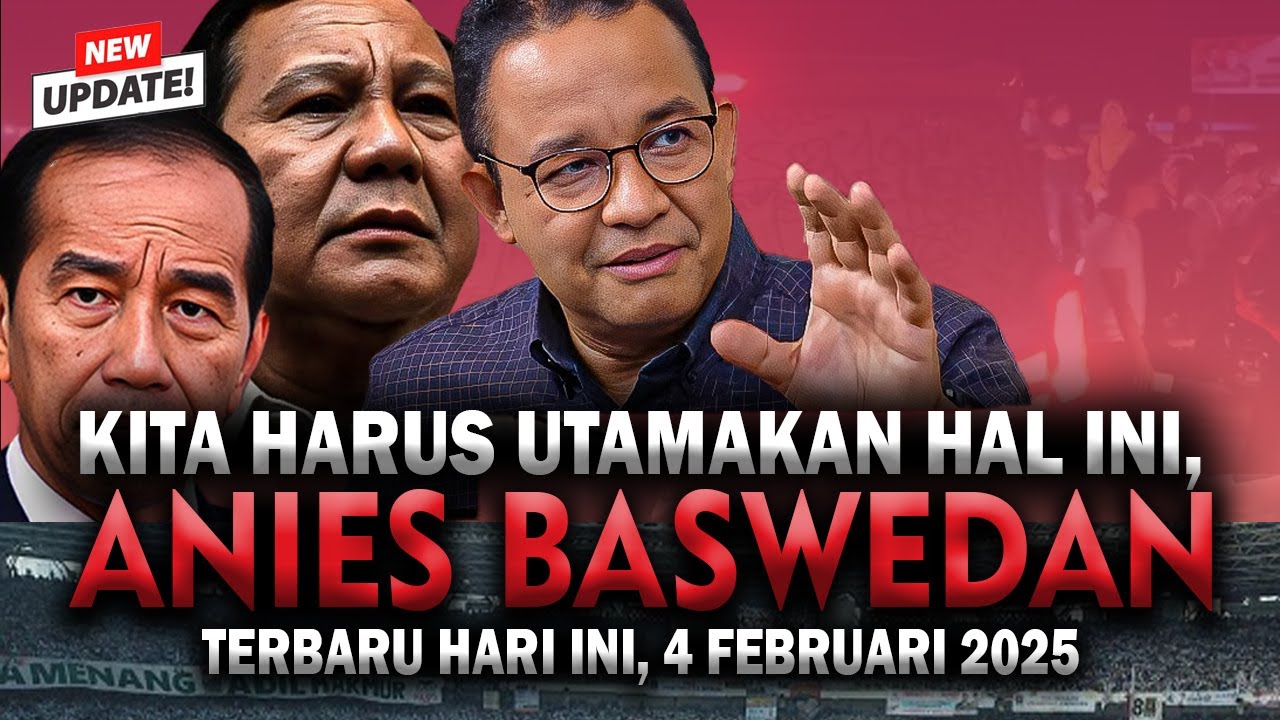 🔴PRABOWO HARUS TAU, ANIES INGATKAN KITA SEMUA TENTANG HAL INI ...