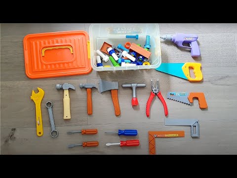 Mainan Alat Perkakas Pertukangan | Tools Toys For Toddlers - YouTube