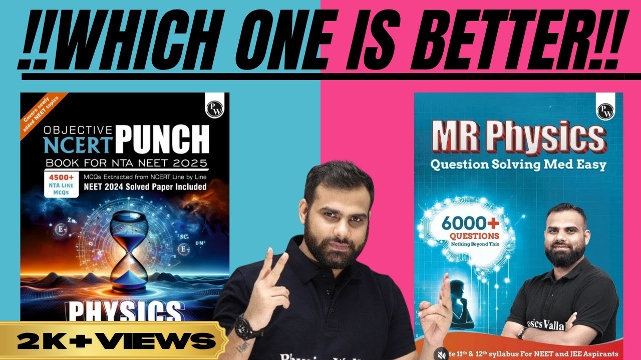 MR Physics VS NCERT Punch Physics Which One Is Better | Mr Physics Book ...