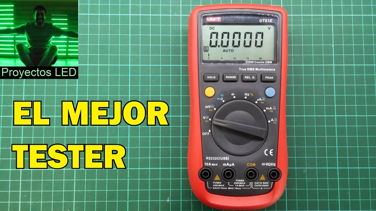 El mejor tester, multimetro para hobby (precio / producto) UNI-T UT61E ...