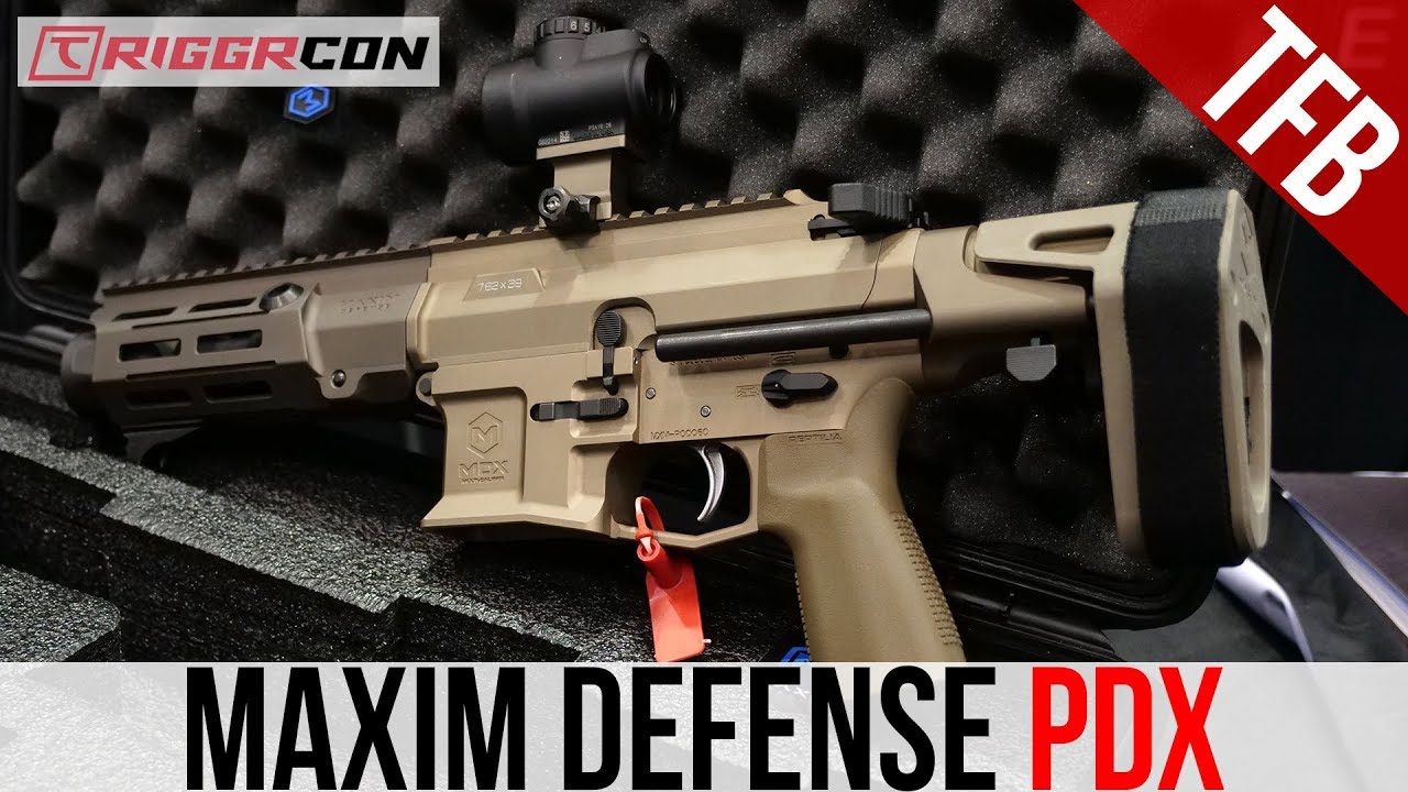 [TriggrCon 2019] Maxim Defense PDX in .300 Blackout - YouTube
