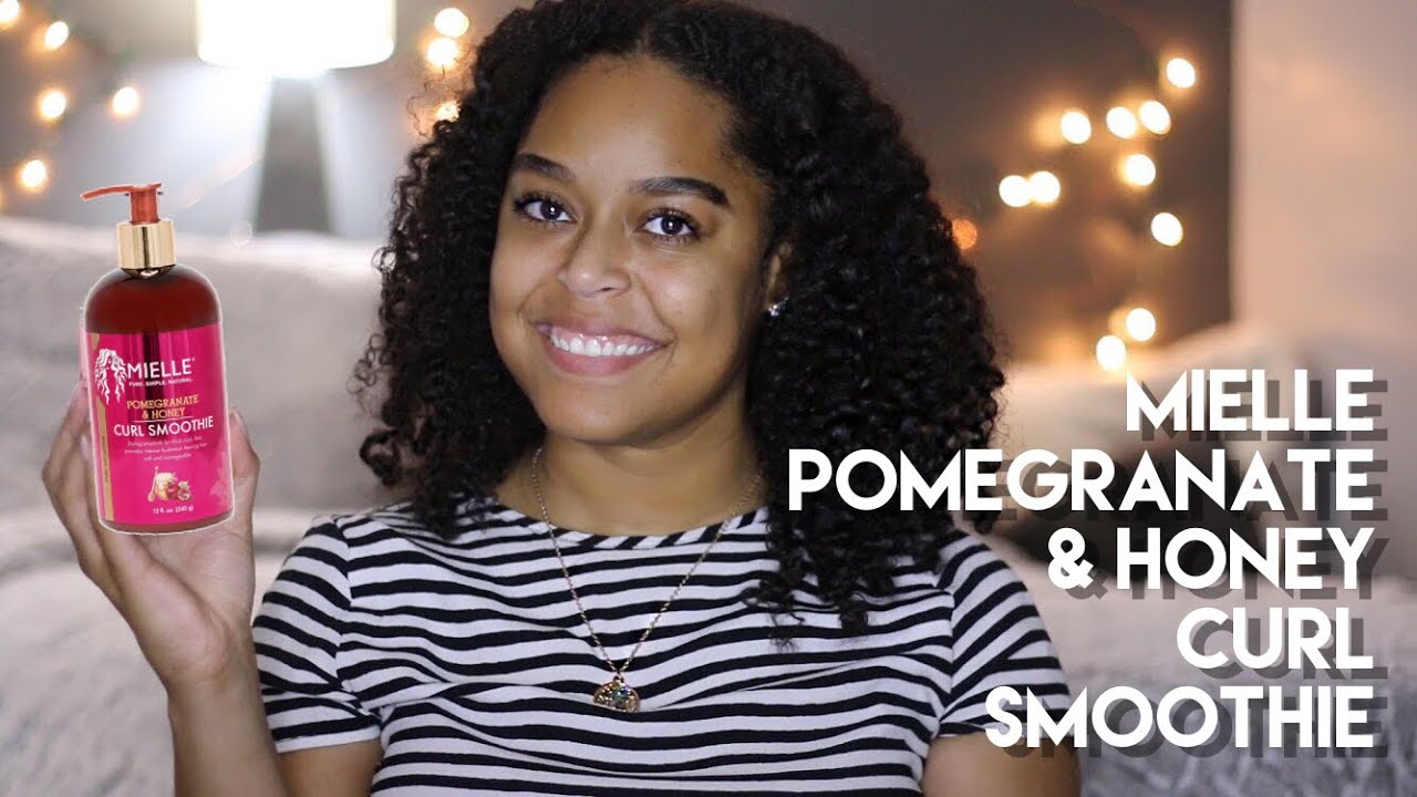 MIELLE ORGANICS POMEGRANATE & HONEY CURL SMOOTHIE | Danielle Renée ...