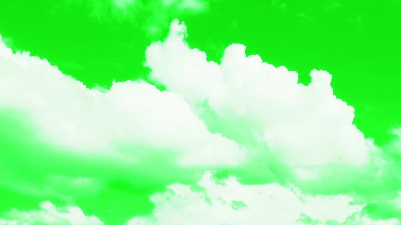 Cloud Green Screen Effect- Royalty Free Cloud Green Screen Video ...