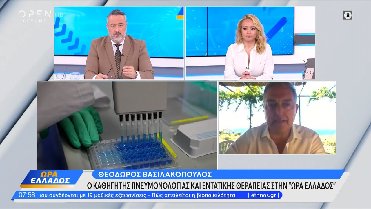 Ο Θεόδωρος Βασιλακόπουλος για τον κορωνοϊό και τον ιό του Δυτικού ...