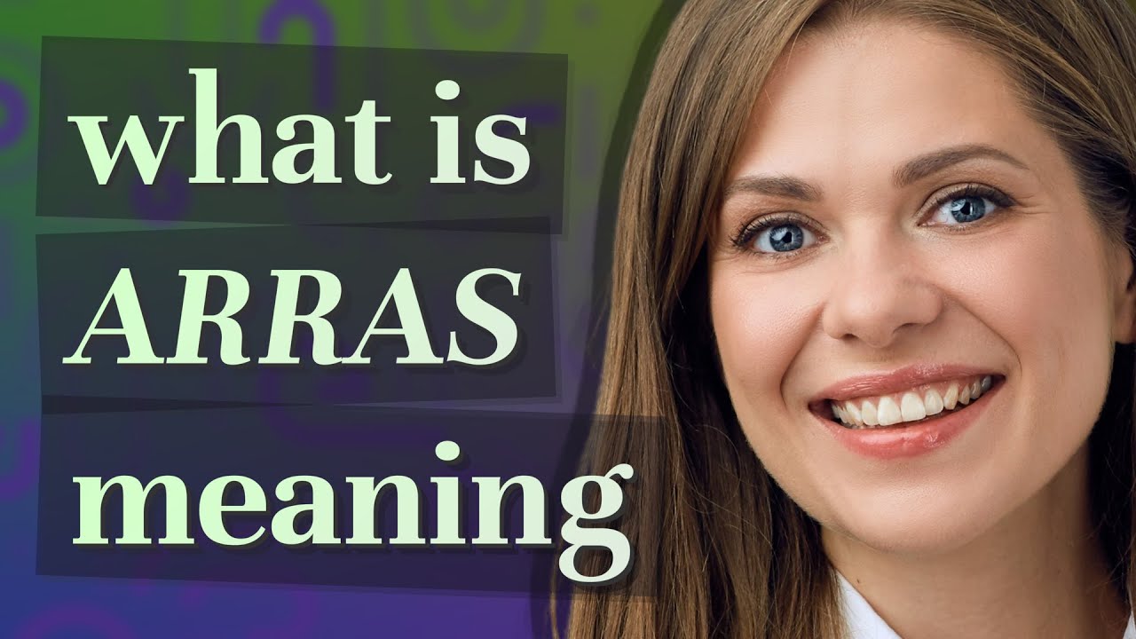 Arras | meaning of Arras - YouTube