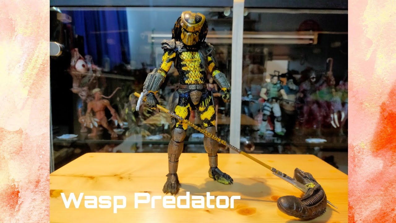 NECA Predator Series 11 - Wasp Predator [Action Figure Review] - YouTube