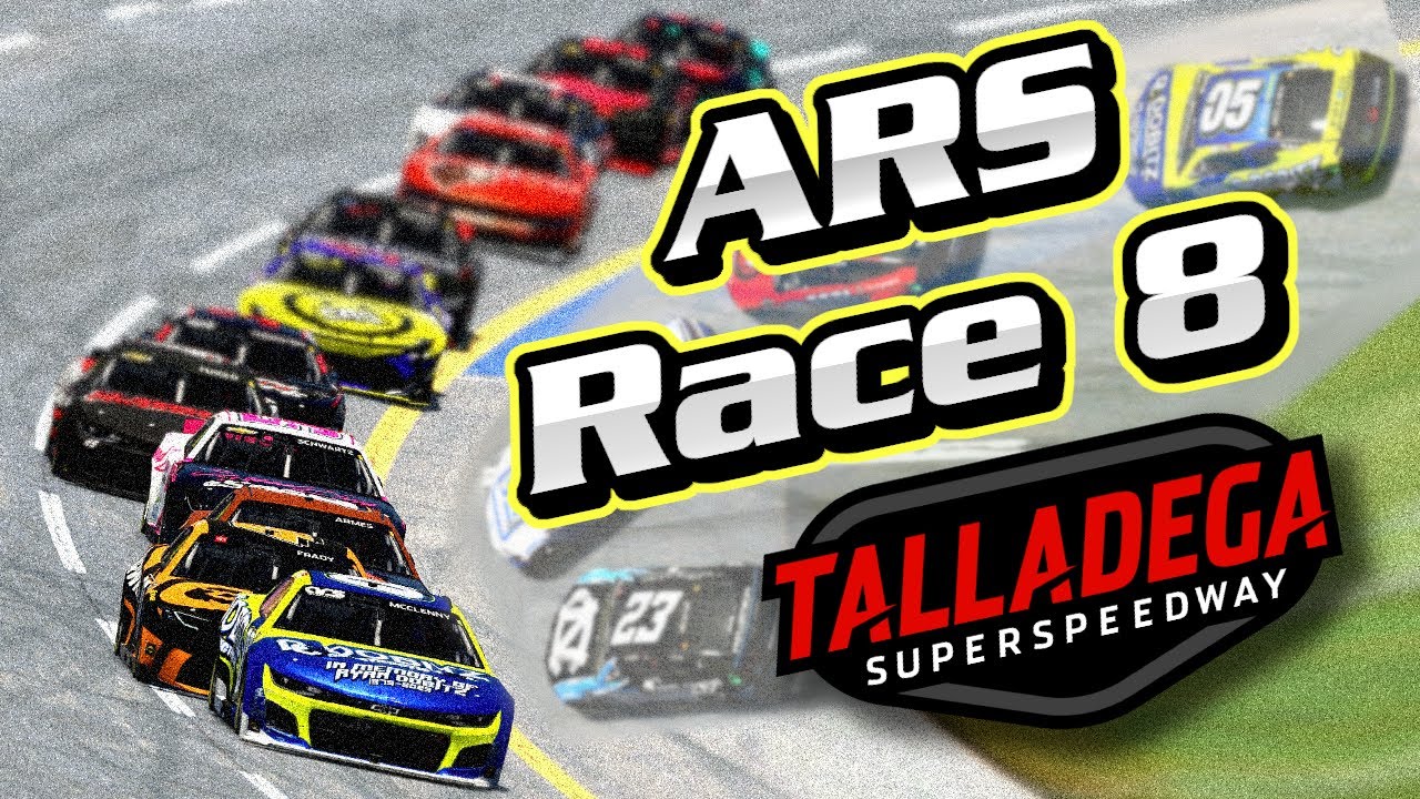 IRacing | ARS Cup Series Season 3 | Race #8 @ Talladega | Final Race Of ...