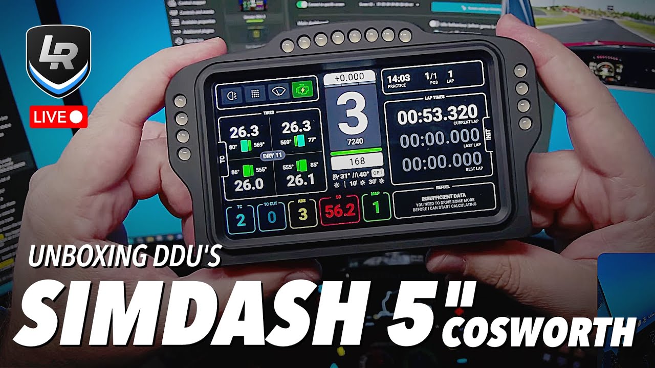 Unboxing DDU's: SimDash Cosworth 5" Dashboard - YouTube