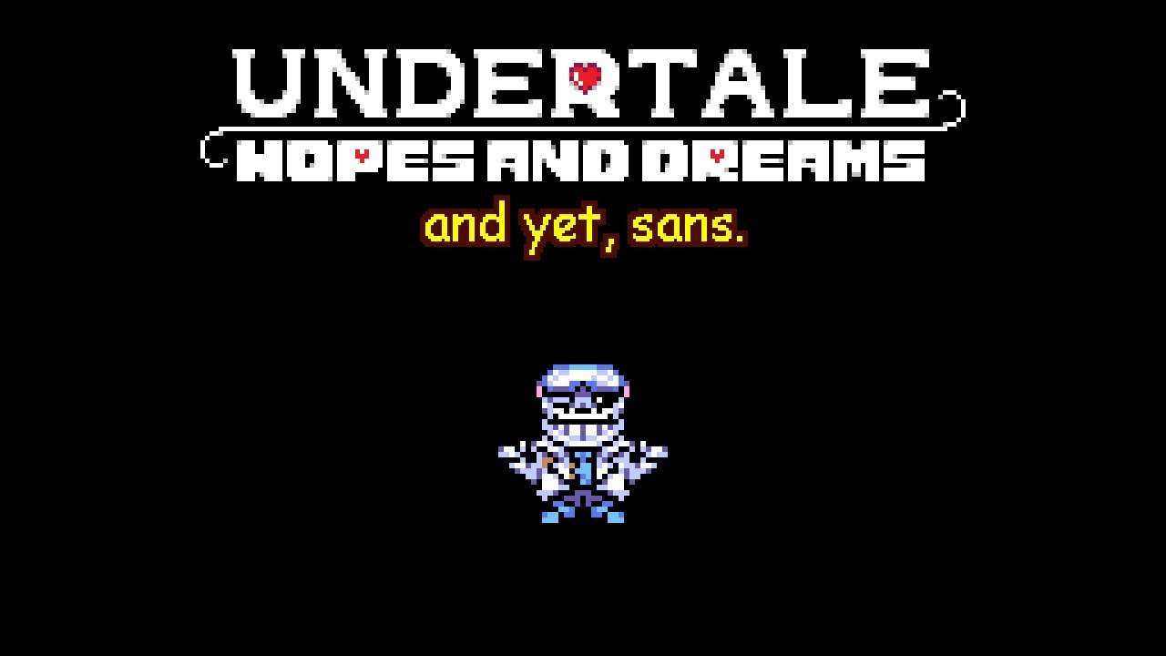 and yet, sans. (UTHD AU Sans overworld theme) - YouTube