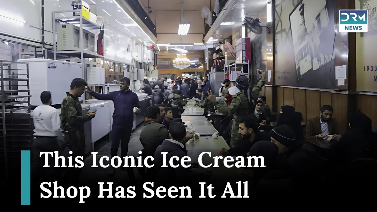 Why Syrians Are Flocking Back to This Iconic Damascus Ice Cream Parlor ...