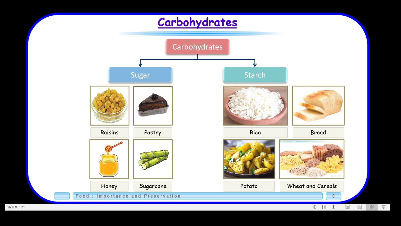 Class IV Food Nutrients - YouTube