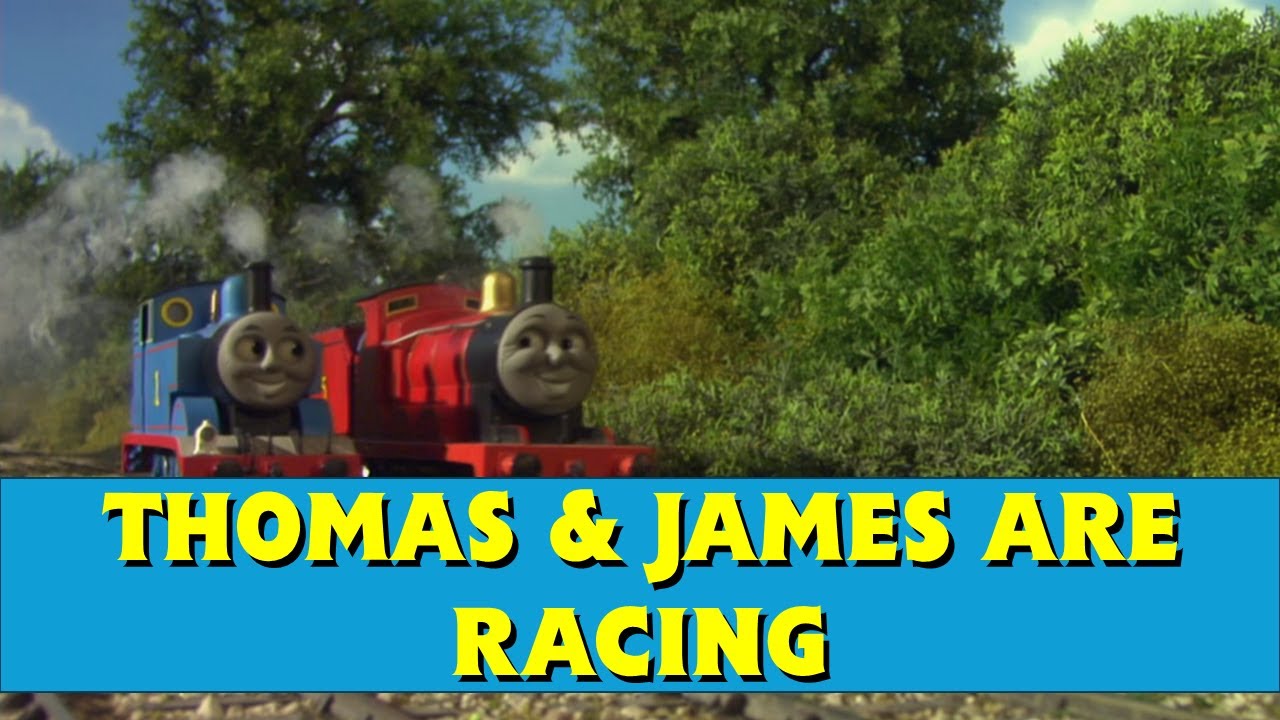 Thomas & Friends: Thomas & James Are Racing (Racing To The Wharf) [Sing ...