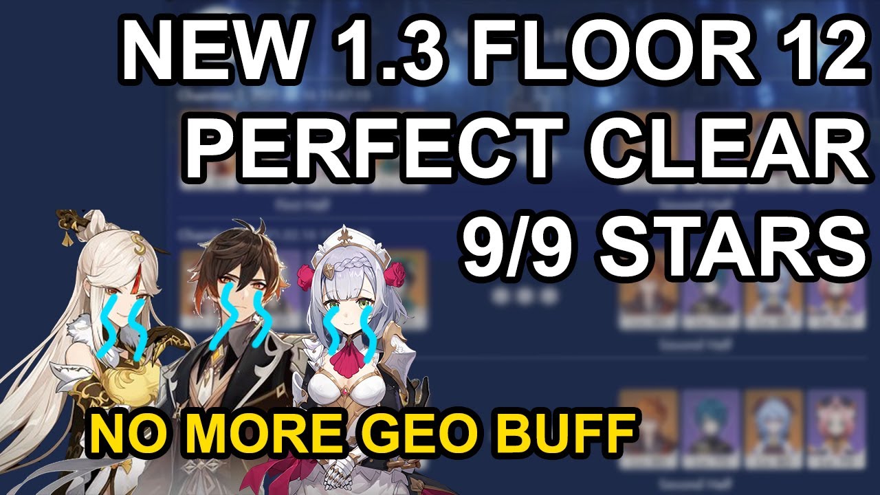 9/9 STARS NEW 1.3 SPIRAL ABYSS FLOOR 12 | BRAINDEAD KLEE COMP & CHILDE ...