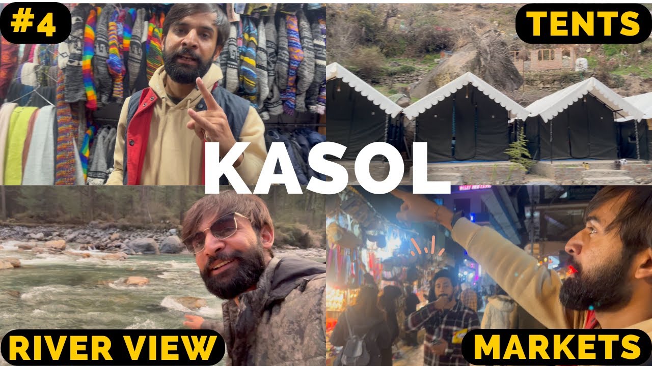 Kasol Vlogs no.4 | kasol River view | kasol camp | kasol Market | kasol ...