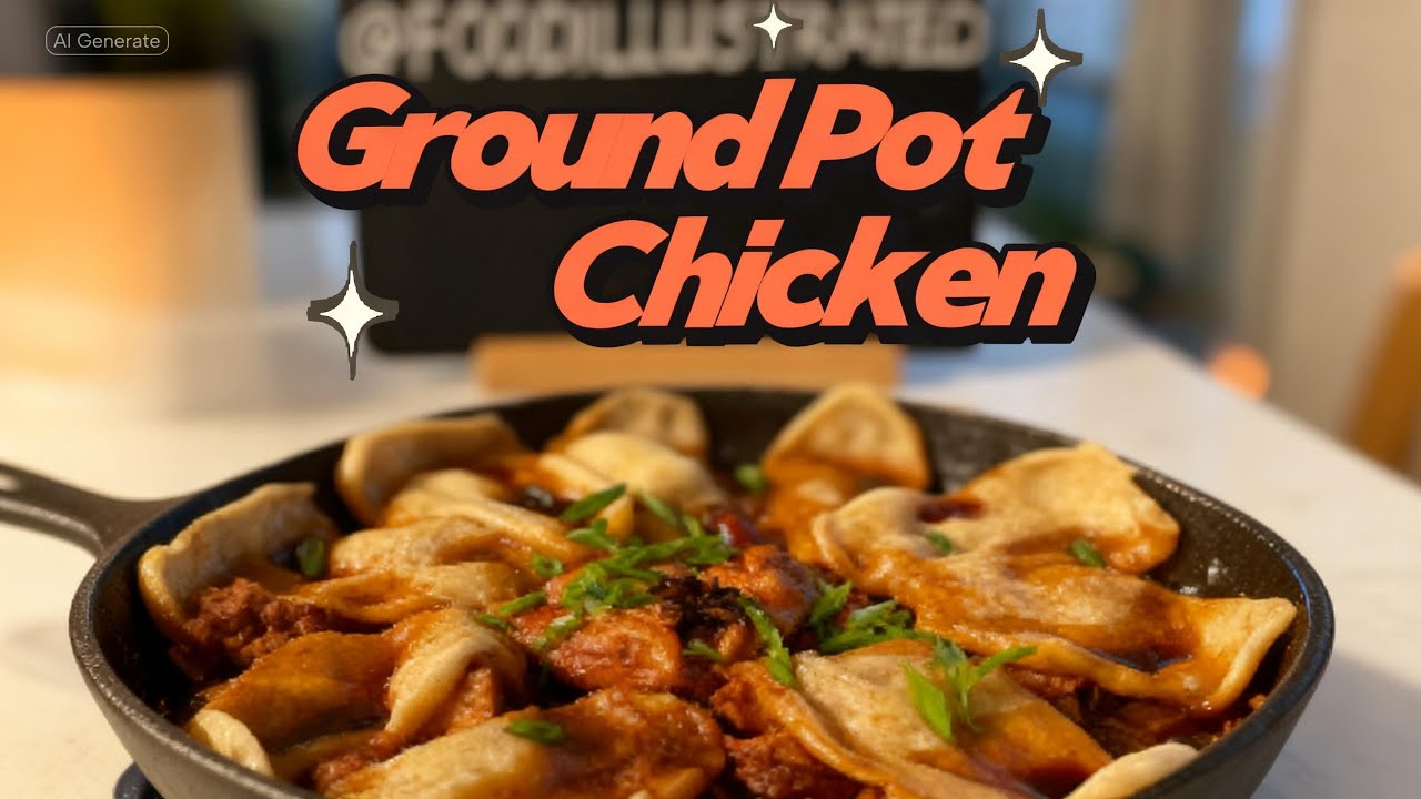 Chinese Ground Pot Chicken (地锅鸡) with Braised Flatbreads | One-Pot ...