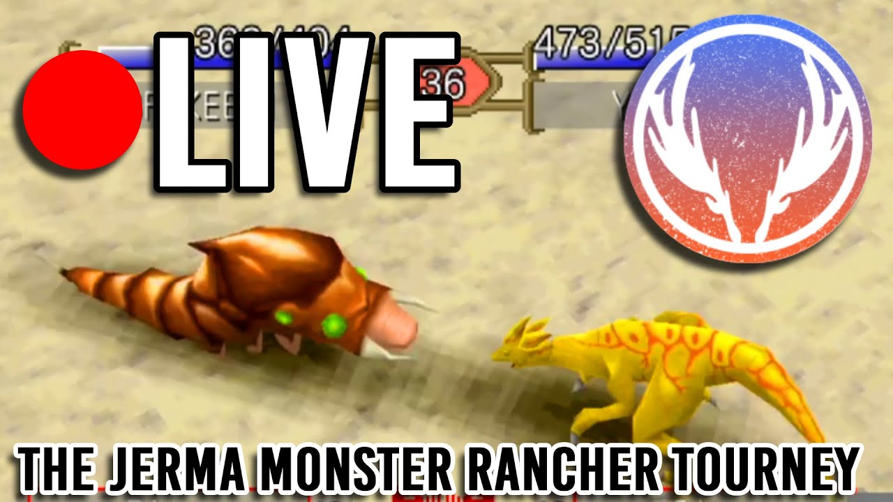 Restreaming the Jerma Tourney! (Monster Rancher 2DX) - YouTube