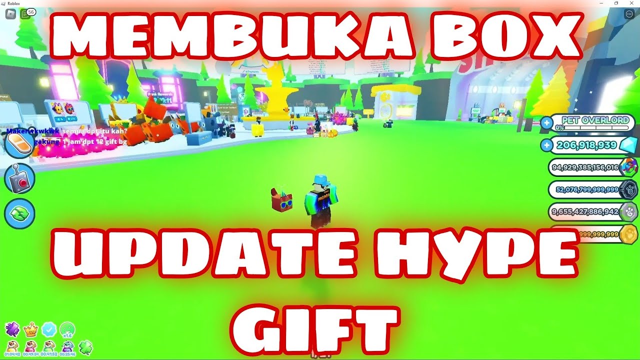 Membuka update hype gift - YouTube