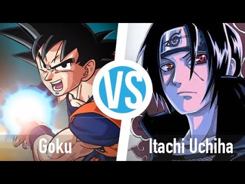 GOKU vs ITACHI QUEM GANHA - YouTube