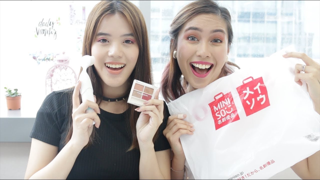 MINISO BEAUTY PRODUCTS - TESTED! (Cleansing device, and Eyebrow ...