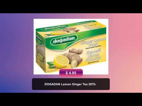 DOGADAN Lemon Ginger Tea 20Tb