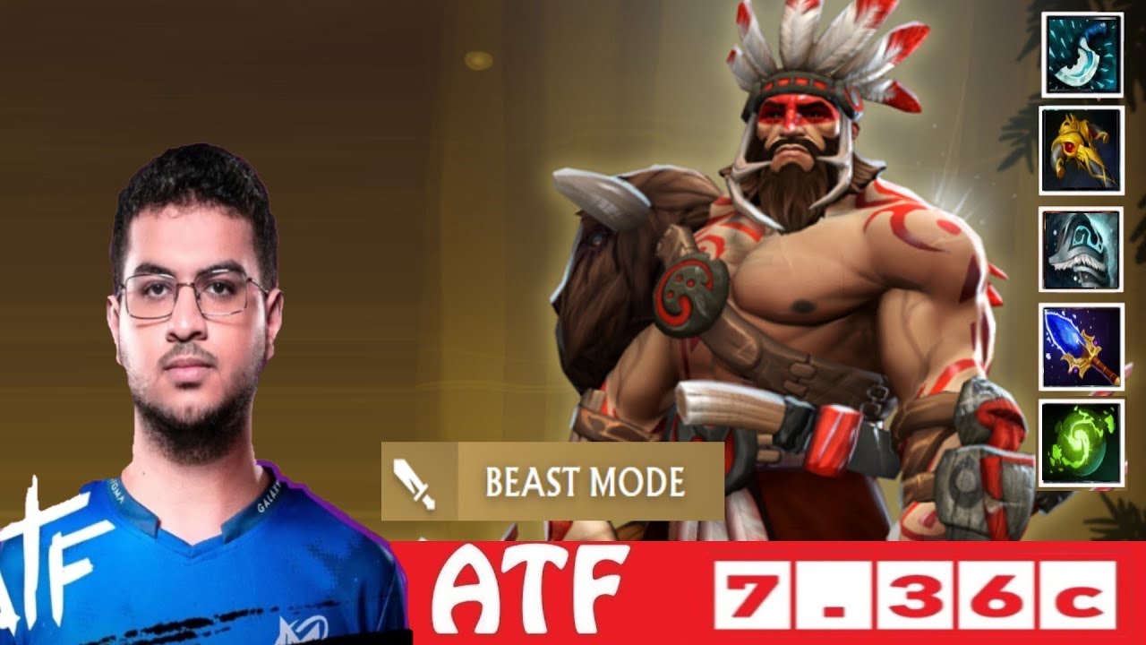 [DOTA 2] ATF the BEASTMASTER [OFFLANE] [7.36c] - YouTube
