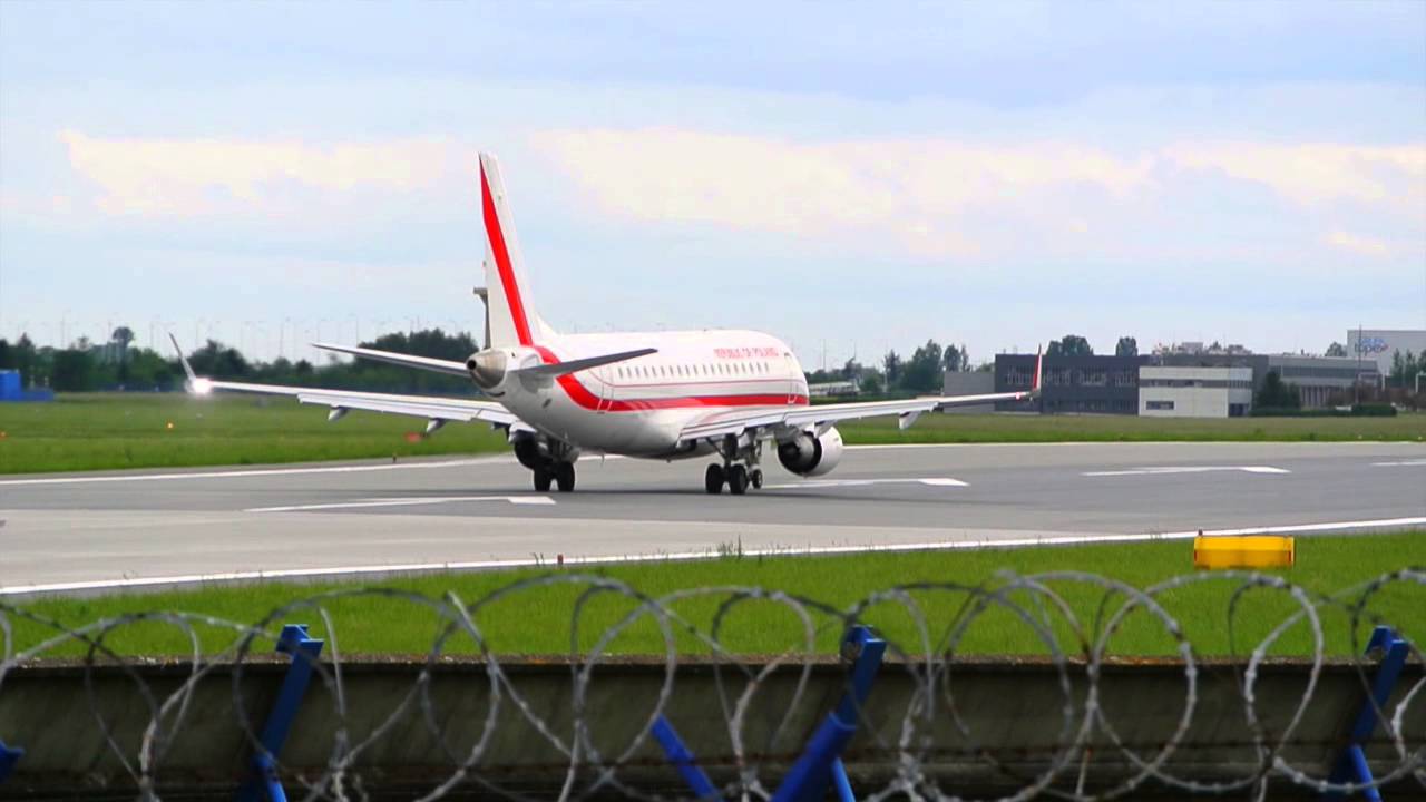 RARE! Polish Goverment, Embraer ERJ 175LR, (SP-LIG), Warsaw Chopin ...