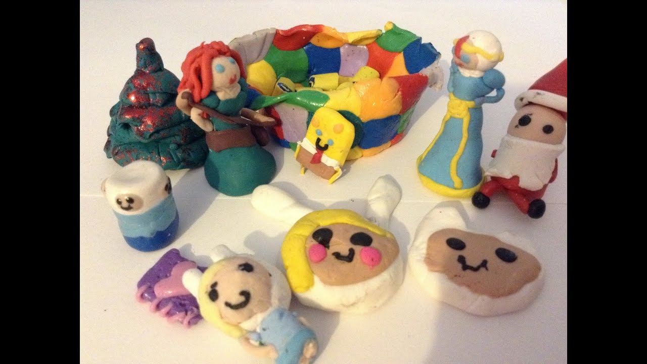 My updated polymer clay collection #1 part 3 - YouTube