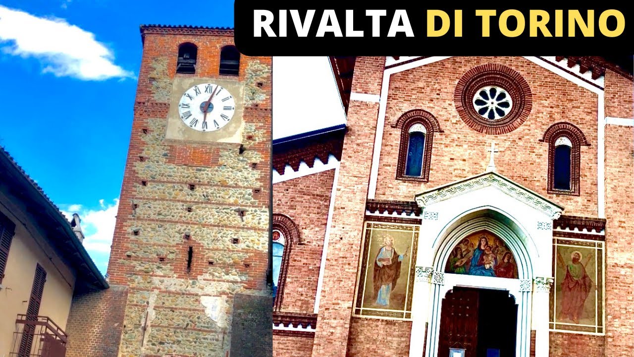 Italy 🇮🇹 Summer Walking Tour | Medieval Castle of Rivalta di Torino ...