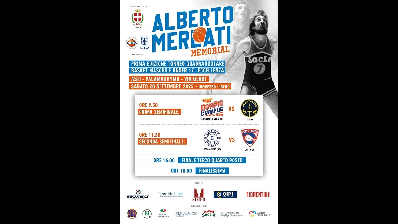 Memorial Alberto Merlati - YouTube
