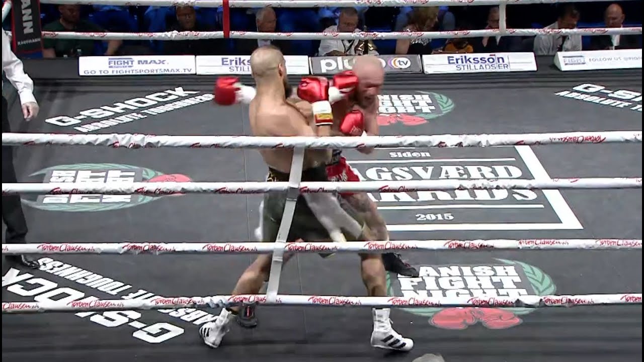 Ali Hussein vs Adam Cieslak Fight Highlights | Danish Fight Night - YouTube